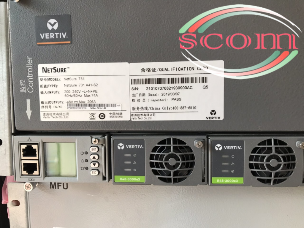 Tủ nguồn cho trạm BTS (R48-3000e3) - Scomtel